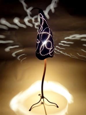 Lampe sur Pied en calebasse Da Vinci